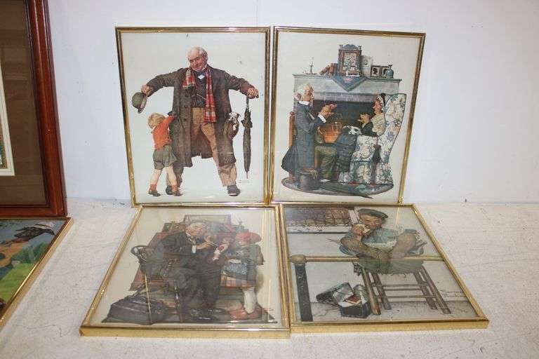 Norman Rockwell Prints - Auction Ohio