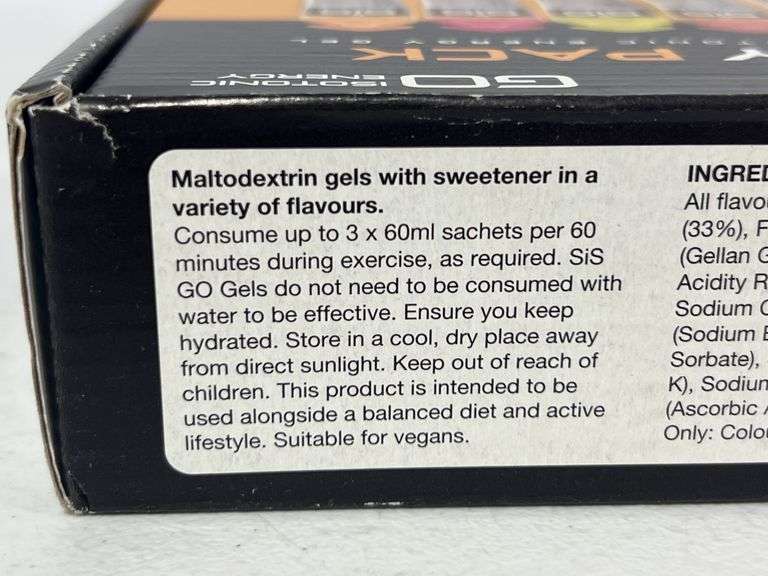 Go Isotonic Energy Gels Variety 6-Pack - Auction Ohio