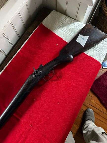Vintage Double Barrel Shotgun - Auction Ohio