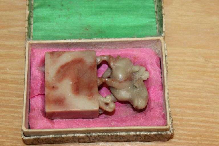 Carved Marble Stamp - Auction Ohio