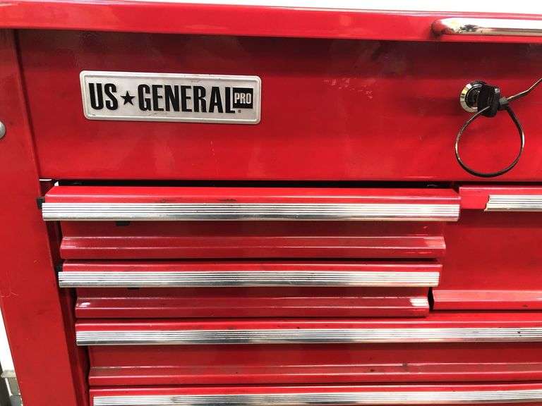 US General Pro Tool Cart - Auction Ohio
