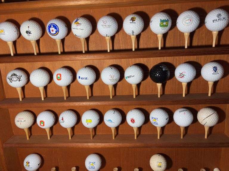 Golf Ball Collection and Golf Balls - Auction Ohio