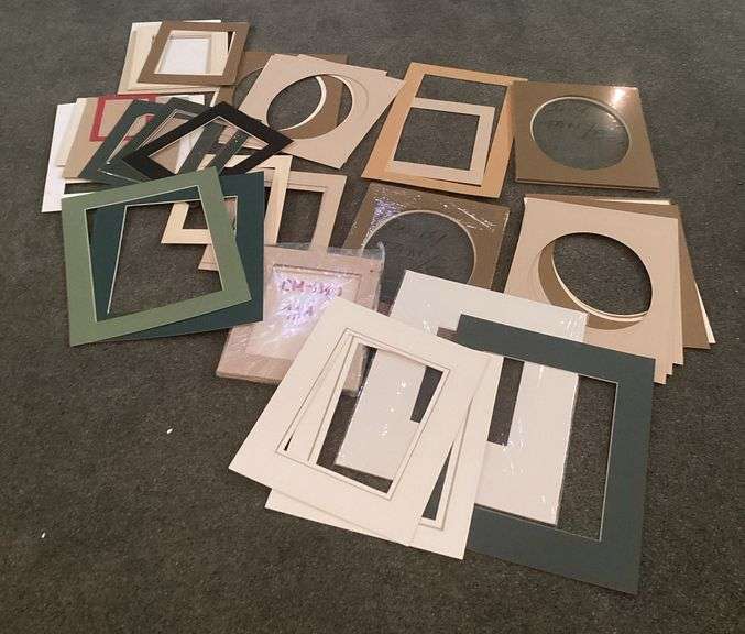 Large Variety of Picture Frame Mounts - Auction Ohio