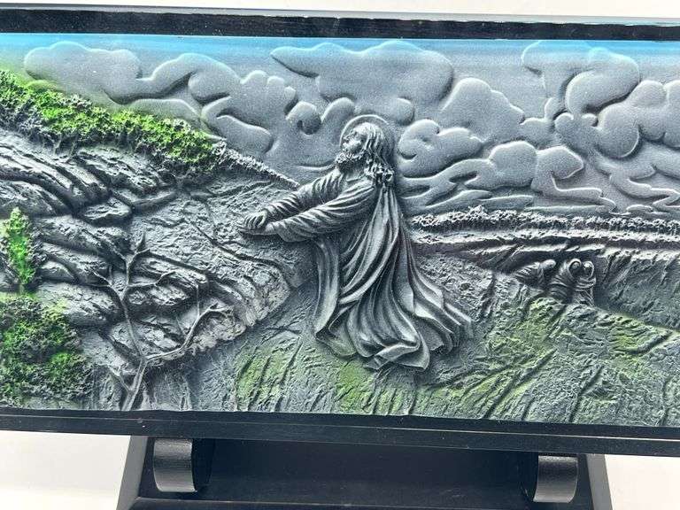 Jesus Mud Carving - Auction Ohio