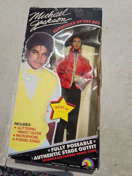 1984 M.J.J. Productions Michael Jackson Superstar Of The 80'S Fully ...