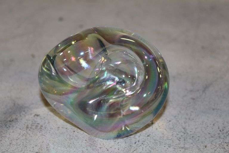 Eickholt Art Glass Paperweight - Auction Ohio