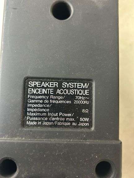2 Speakers - Auction Ohio