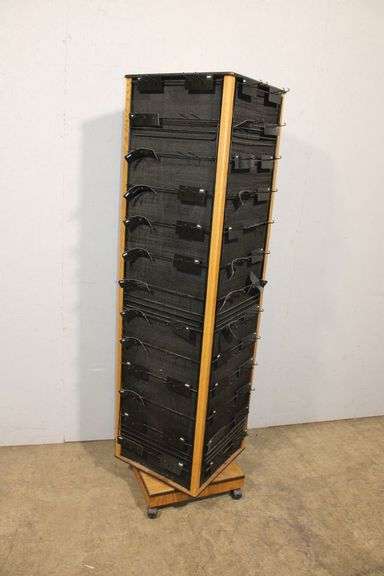 Rotatable Retail Shelving Unit - Auction Ohio