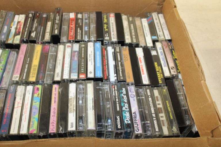 Vintage Music Cassette Tape Collection - Auction Ohio
