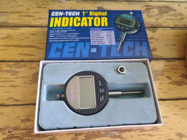 Cen-Tech Digital Indicator - Auction Ohio