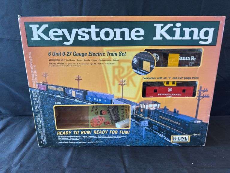 K-Line Keystone King Electric Train Set - Auction Ohio