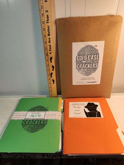 Cold Case Crackers Game - Auction Ohio