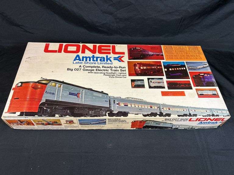 Lionel Amtrak Lake Shore Limited Electric Train Set - Auction Ohio