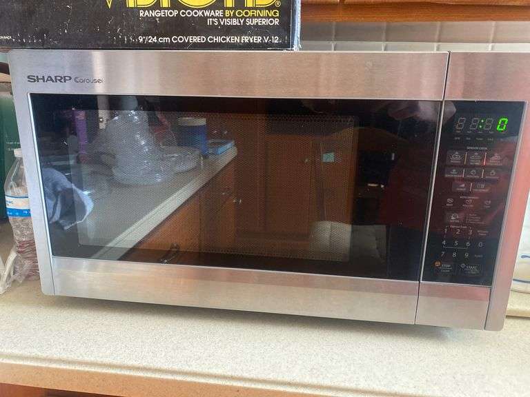 Sharp carousel microwave model R–651ZS - Auction Ohio