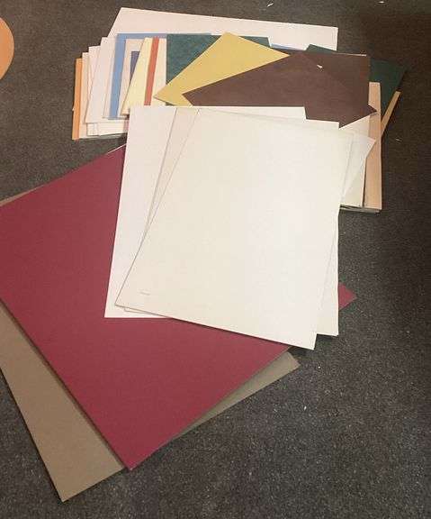 Large Variety of Poster Board/Paper - Auction Ohio