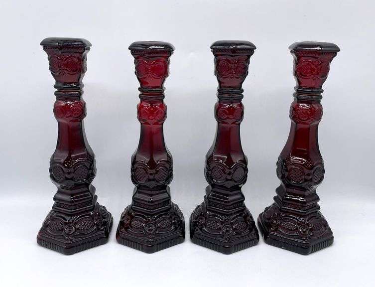 Ruby Avon Glassware - Auction Ohio