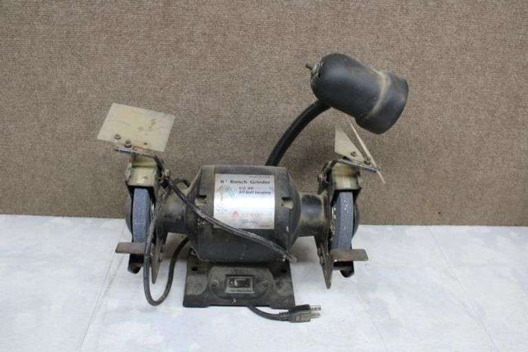 6” Bench Grinder with Work Light - Auction Ohio