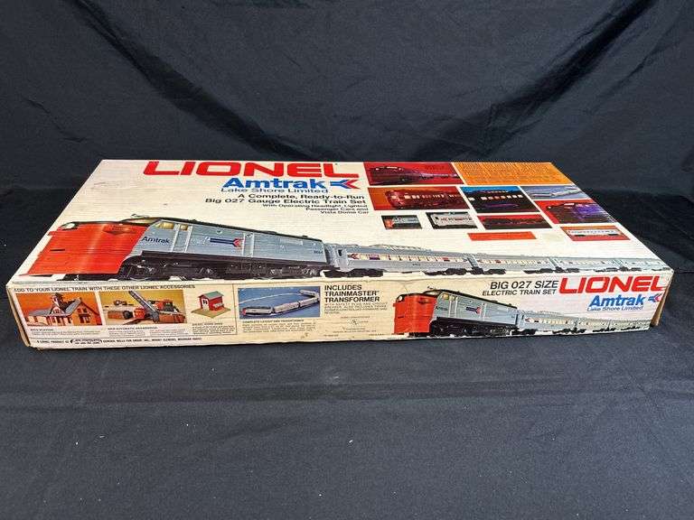 Lionel Amtrak Lake Shore Limited Electric Train Set - Auction Ohio
