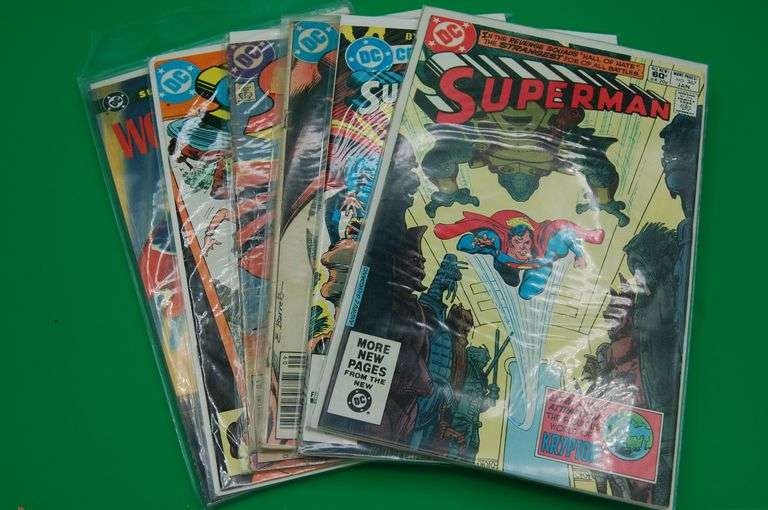 (6) Superman Comics - Auction Ohio