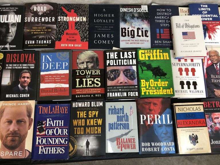 Assortment of Political Books - Auction Ohio