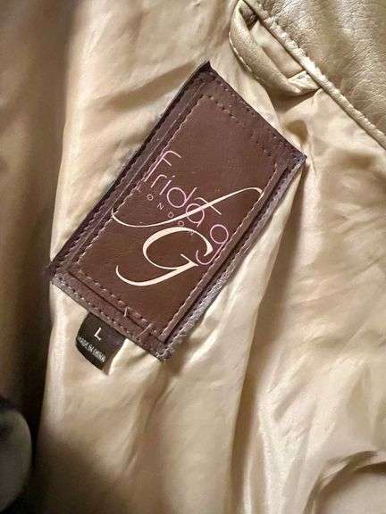 Frida G London Gold Jacket size L - Auction Ohio