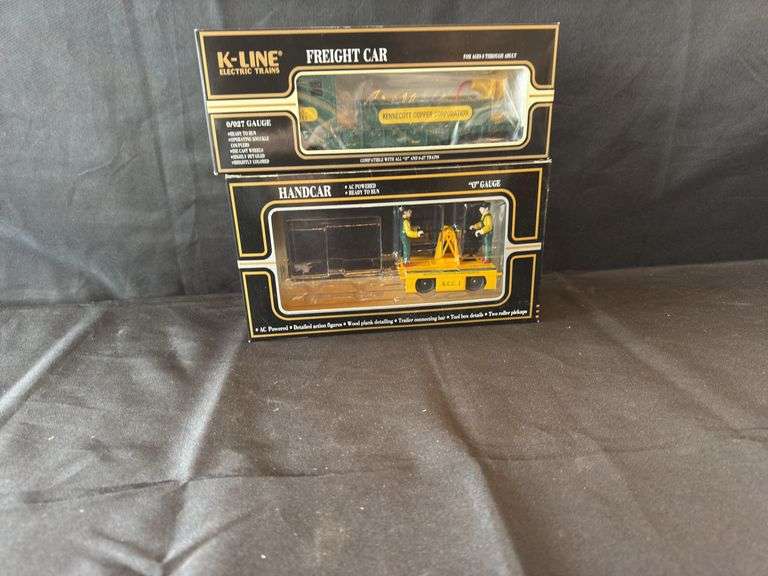 K-Line Kennecott Copper Cars - Auction Ohio