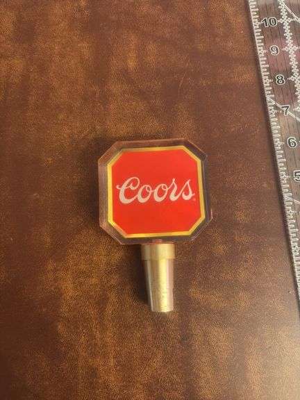 Coors Tap Handle - Auction Ohio