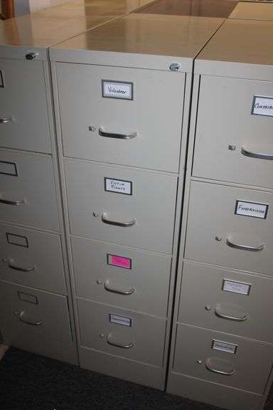 Tan File Cabinet - Auction Ohio