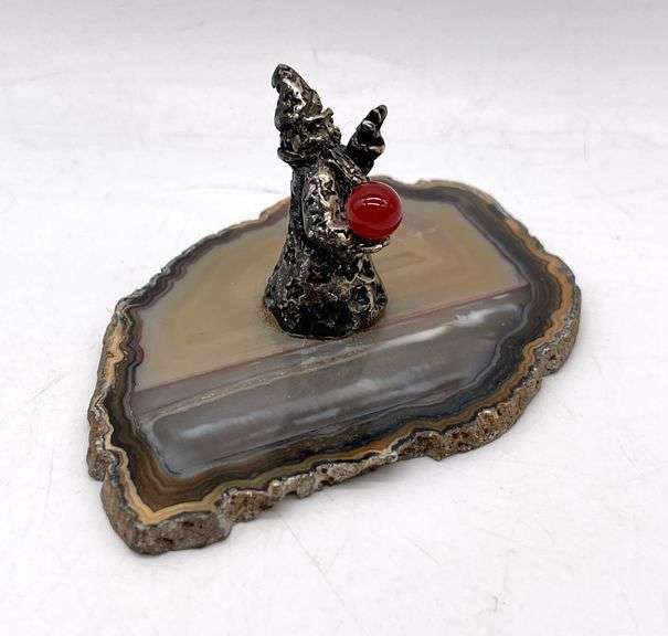 Sterling Silver Wizard Art - Auction Ohio