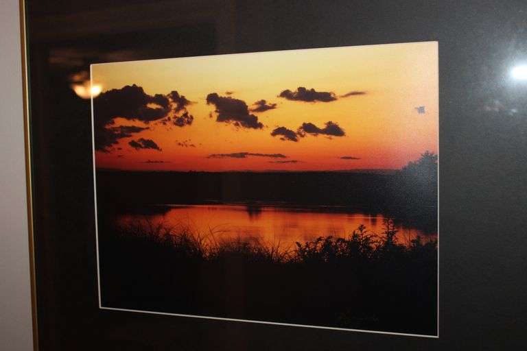 Virginia Cox Sunset Landscape Print - Auction Ohio