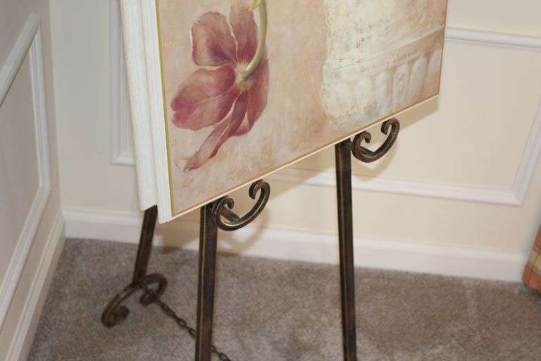 Tulip Print & Display Easel - Auction Ohio