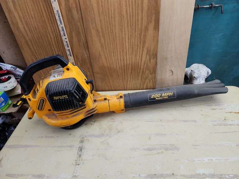 Poulan Pro PBV 200 LE Leaf Blower - Auction Ohio
