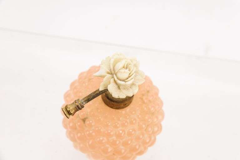 Vintage Pink Hobnail Atomizer Perfume Bottle - Auction Ohio