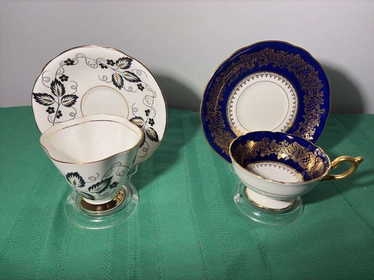 Two English tea cups - Auction Ohio