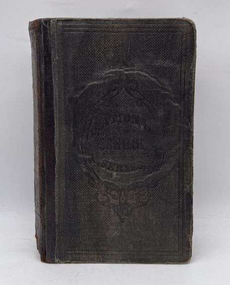 1847 - Christian Dictionary - Auction Ohio