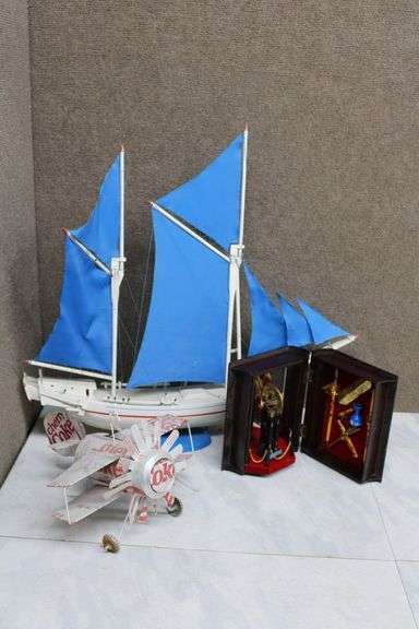 Unique Box/Sailing Ship Model/More - Auction Ohio