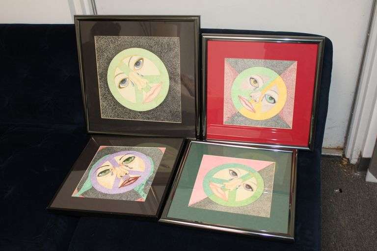 Beckie J. Neff Peace Face Prints - Auction Ohio