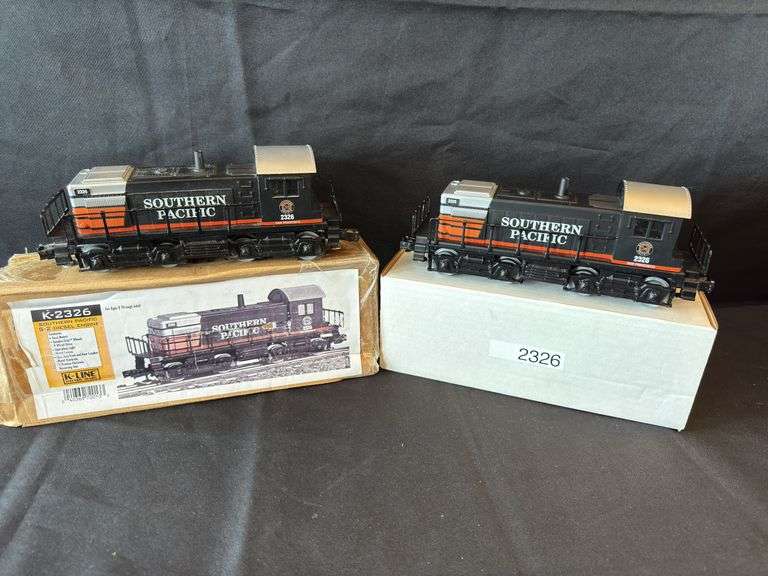 K-Line Southern Pacific Locomotives - Auction Ohio