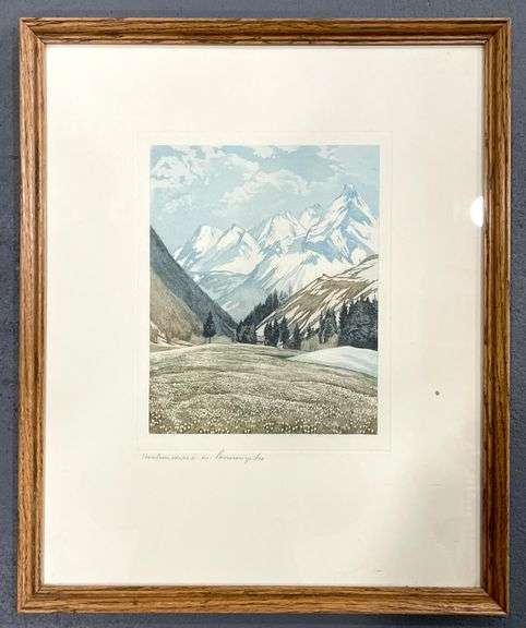 Unknown - Signed Print - Auction Ohio