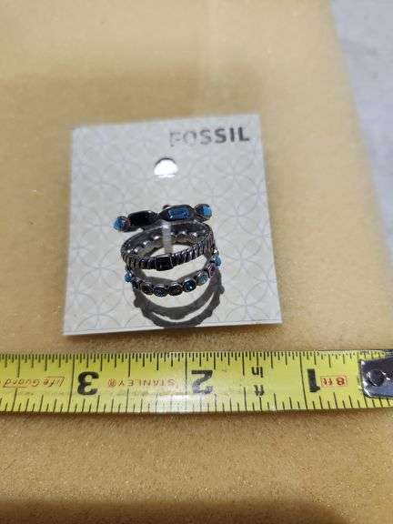 3 Fossil Size 9 Rings - Auction Ohio