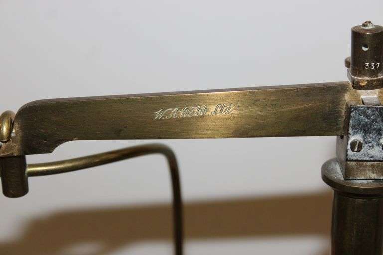 Antique Brass Scale - Auction Ohio