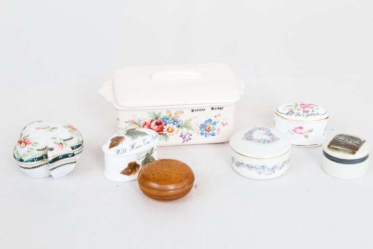Collection of Trinket Boxes - Auction Ohio
