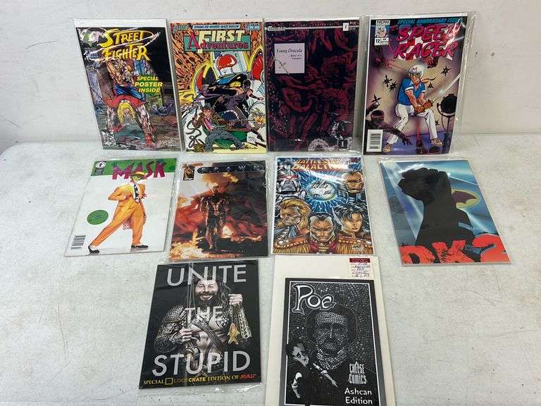 10 Various Comics - Auction Ohio
