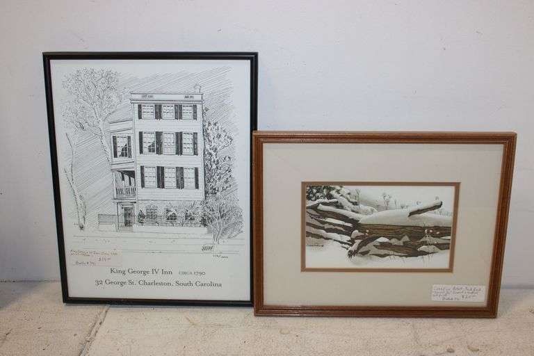 Framed & Signed Prints - Auction Ohio