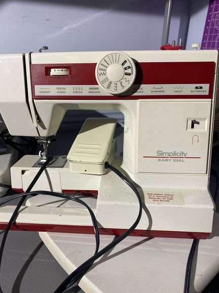 Simplicity easy dial model SL1400 - Auction Ohio