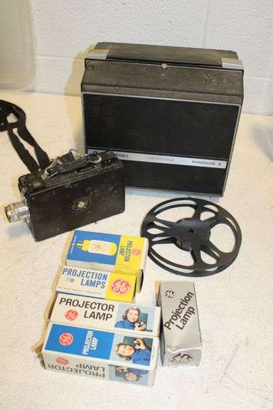 Vintage Projector & Camera - Auction Ohio