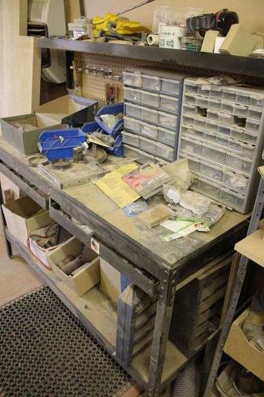 Metal Workbench And Contents - Auction Ohio
