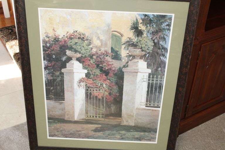 Garden Gate Print - Auction Ohio