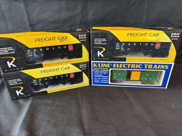 K-Line Reading RR Rolling Stock - Auction Ohio