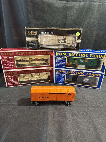 K-Line Assorted Train Cars - Auction Ohio